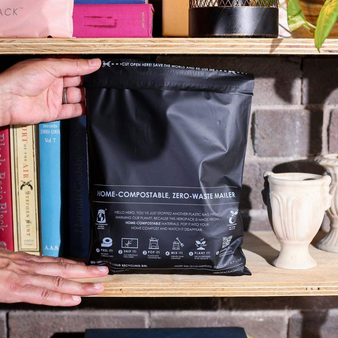Compostable Mailers & Shipping Bags | Hero Packaging