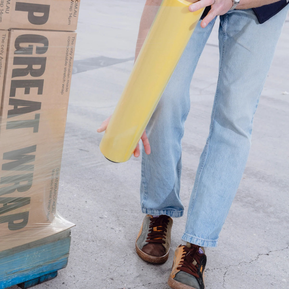 Compostable Hand Pallet Wrap - Biodegradable & Eco Friendly – Hero ...